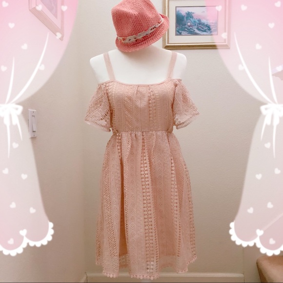 Dresses | Brand New Baby Pink Cutaway Dress | Poshmark